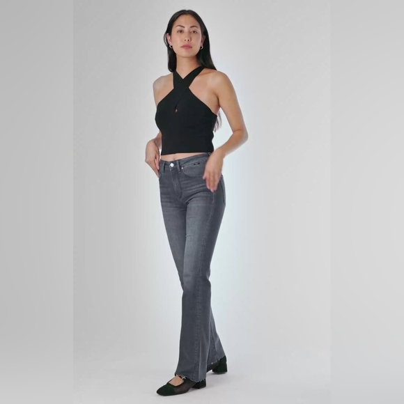 Mavi | Jeans | Mavi Maria Smoke Gray Flare Jeans | Poshmark